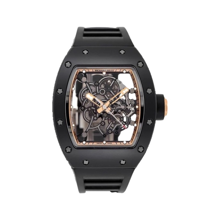 Richard Mille RM 055 "Bubba Watson Asia Edition in Black ATZ Ceramic ...